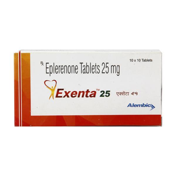 Exenta 25mg Tablet 10'S Price, Uses, Side effects, Substitutes | Netmeds