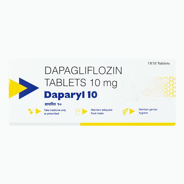 DAPARYL 10 Tablet 10's : Price, Uses, Side Effects | Netmeds