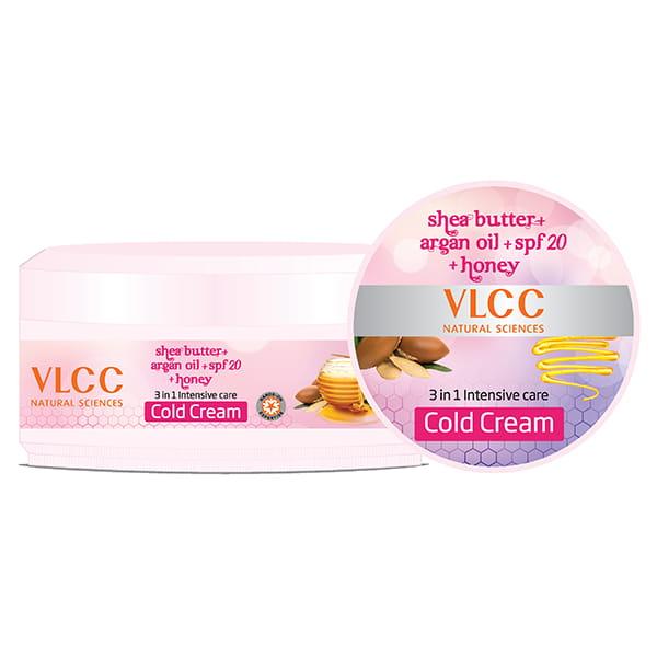 Buy VLCC 3-In-1 Intensive Care Cold Cream SPF 20 Pa+++ 75 gm Online at ...