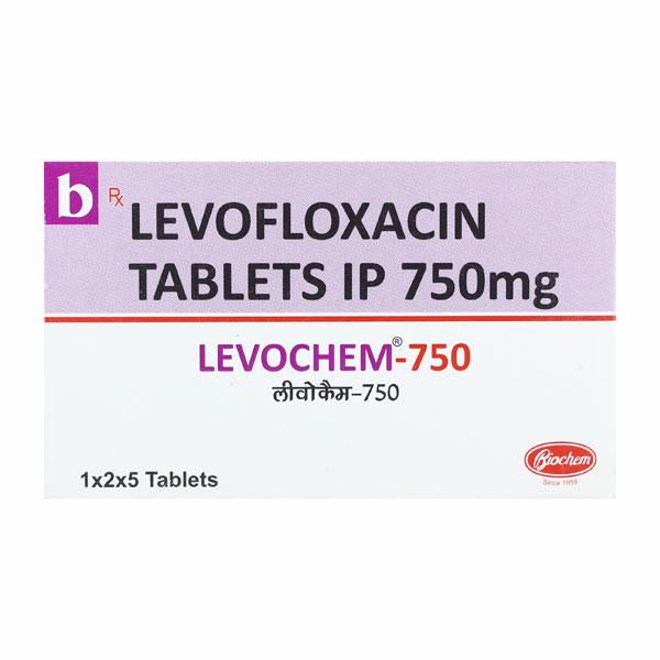 LEVOCHEM 750 Tablet 5's Price, Uses, Side effects, Substitutes | Netmeds