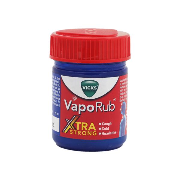 Buy Vicks Vaporub Xtra Strong 25 ml Online at Discounted Price | Netmeds