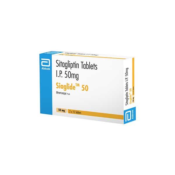 Buy SIAGLIDE 50 Tablet 15's Online at Upto 25% OFF | Netmeds