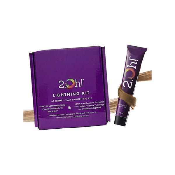 Buy 2.Oh! Semi Permanent Hair Color + Lightning Kit - Toffee Combo 1's ...