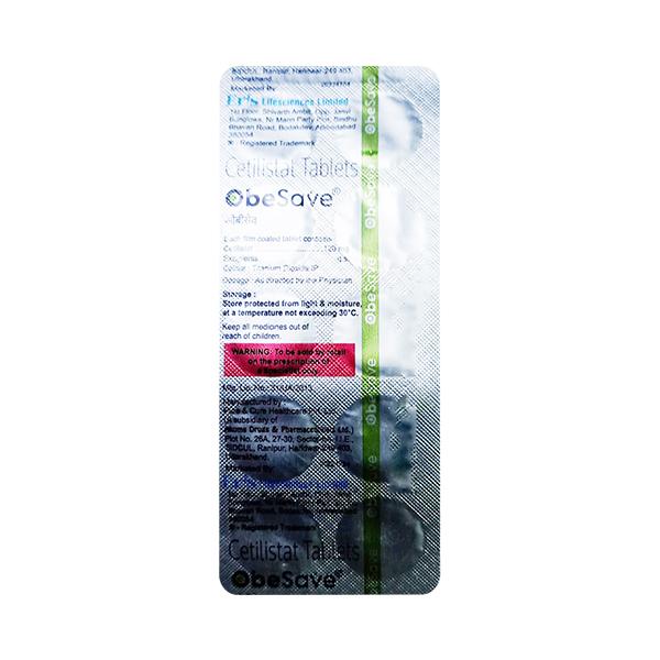 OBESAVE 120mg Tablet 10's