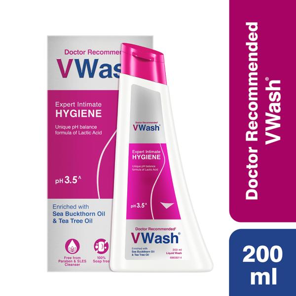 VWash Plus Expert Intimate Hygiene 200 ml for Women | Netmeds