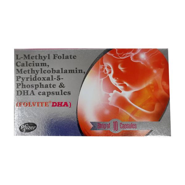 Folvite DHA Capsule 10'S Price, Uses, Side effects, Substitutes | Netmeds