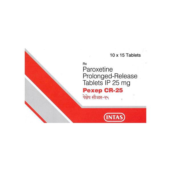 PEXEP CR 25 Tablet 15's : Price, Uses, Side Effects | Netmeds