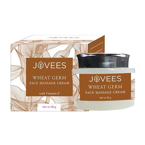 Buy Jovees Face Massage Cream - Wheat Germ with Vitamin E 50 gm Online ...