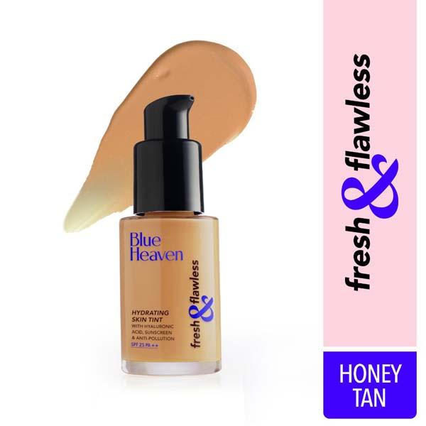 Buy Blue Heaven Fresh & Flawless Hydrating Skin Tint Honey Tan 28 ml ...