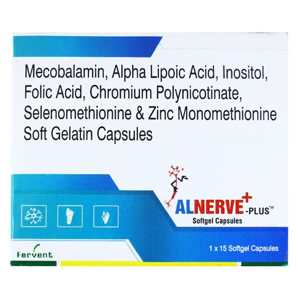 ALNERVE PLUS Softgel Capsule 15's Price, Uses, Side effects ...