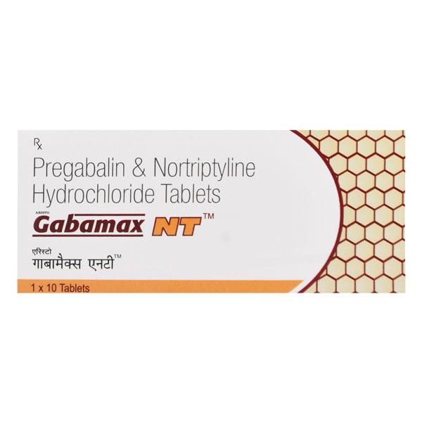 Gabamax NT 75mg Tablet 10'S Price, Uses, Side effects, Substitutes ...