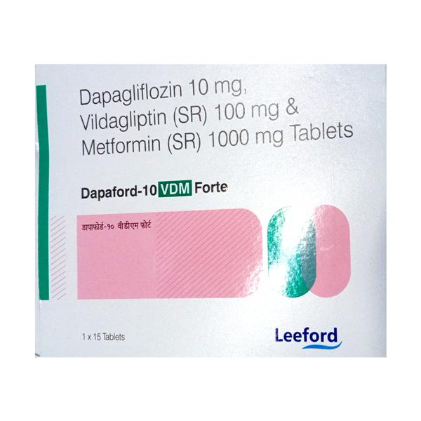 Buy DAPAFORD 10 VDM FORTE Tablet 15's Online at Upto 25% OFF | Netmeds