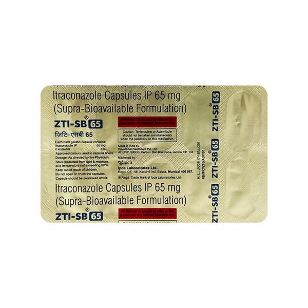 ZTI SB 65 Capsule 10's