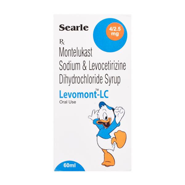Buy LEVOMONT LC Syrup 60ml Online at Upto 25% OFF | Netmeds