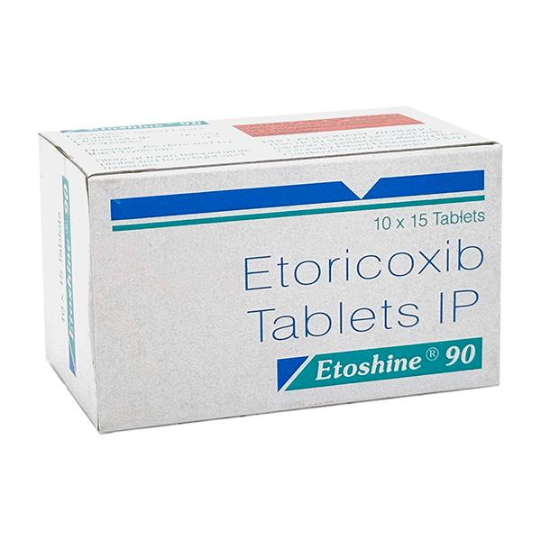 Buy ETOSHINE 90 Tablet 15's Online at Upto 25% OFF | Netmeds