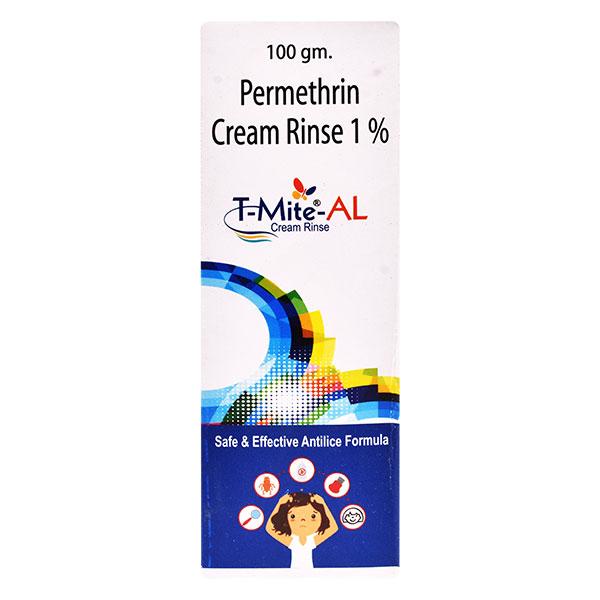 T MITE AL Cream Rinse 100gm Price, Uses, Side effects, Substitutes ...