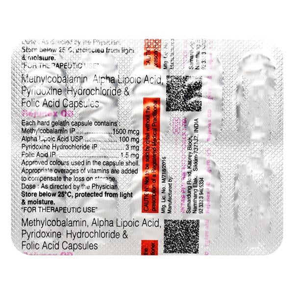 Buy Rejunex OD Capsule 10'S Online at Upto 25% OFF | Netmeds