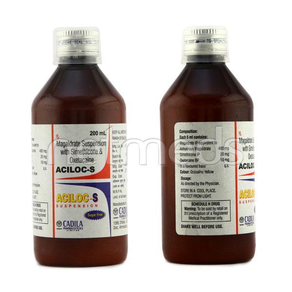 Aciloc S Suspension 200ml Price, Uses, Side effects, Substitutes | Netmeds