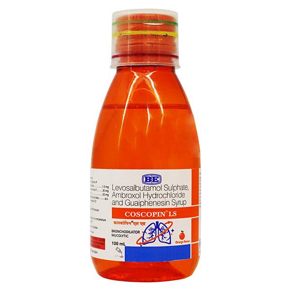Buy COSCOPIN LS Syrup 100ml Online at Upto 25% OFF | Netmeds