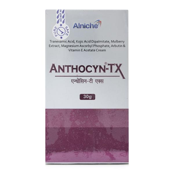 Anthocyn TX Cream 30gm Price, Uses, Side effects, Substitutes | Netmeds