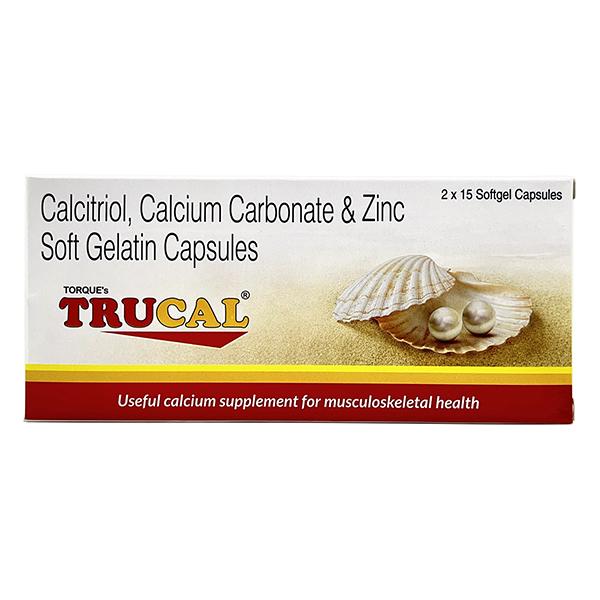 Buy TRUCAL Softgel Capsule 15's Online at Upto 25% OFF | Netmeds
