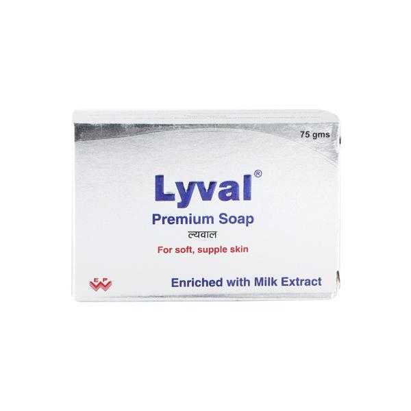Lyval Premium Soap 75gm : Price, Uses, Side Effects | Netmeds