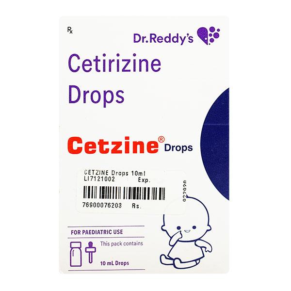 CETZINE Drops 10ml - Price, Uses, Side Effects | Netmeds