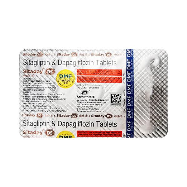 Buy SITADAY D 5 Tablet 15's Online at Upto 25% OFF | Netmeds