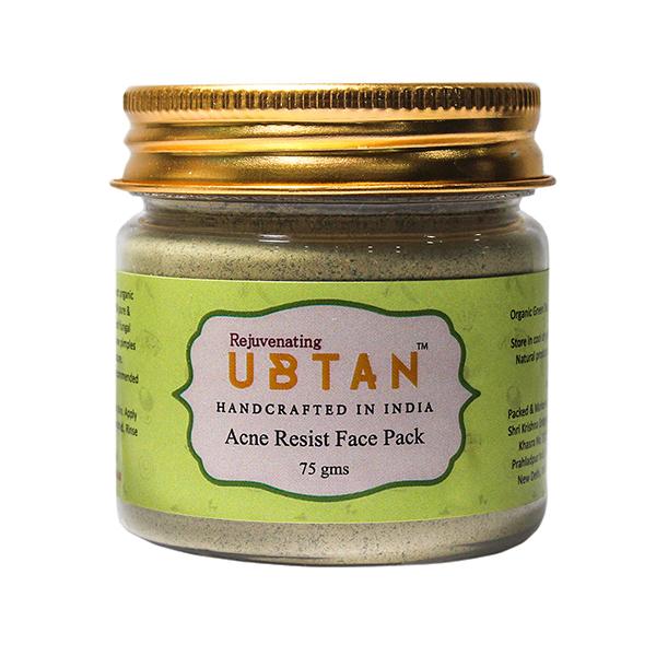 Buy Rejuvenating UBTAN Face Pack - Acne Resist 75 gm Online at ...