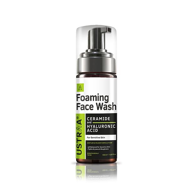 Buy Ustraa Foaming Face Wash - for Sensitive Skin 150 ml Online at ...