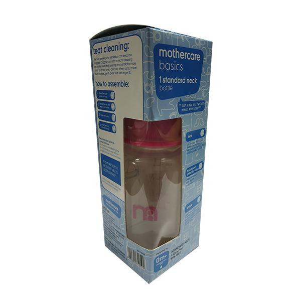 Buy Mothercare Smart Narrow Neck Bottle - Pink 150 ml Online at ...