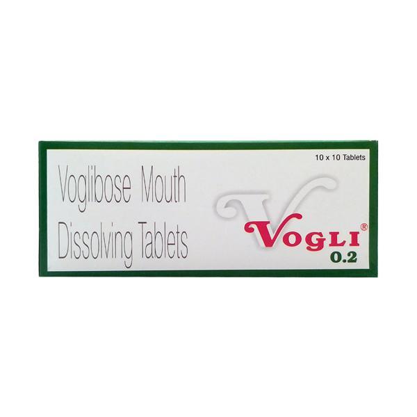 Vogli 0.2mg Tablet 10'S : Price, Uses, Side Effects | Netmeds