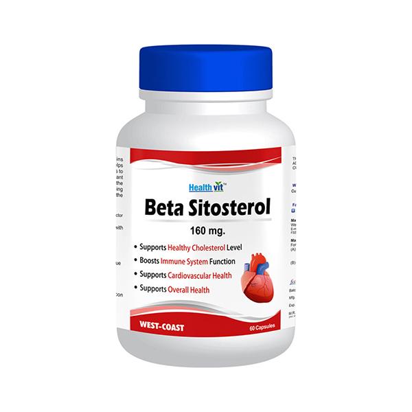 Buy Healthvit Beta-Sitosterol For Cardiovascular Health - capsules 60's ...