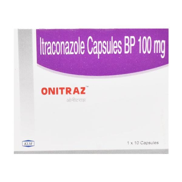 Buy Onitraz 100mg Capsule 10'S Online at Upto 25% OFF | Netmeds
