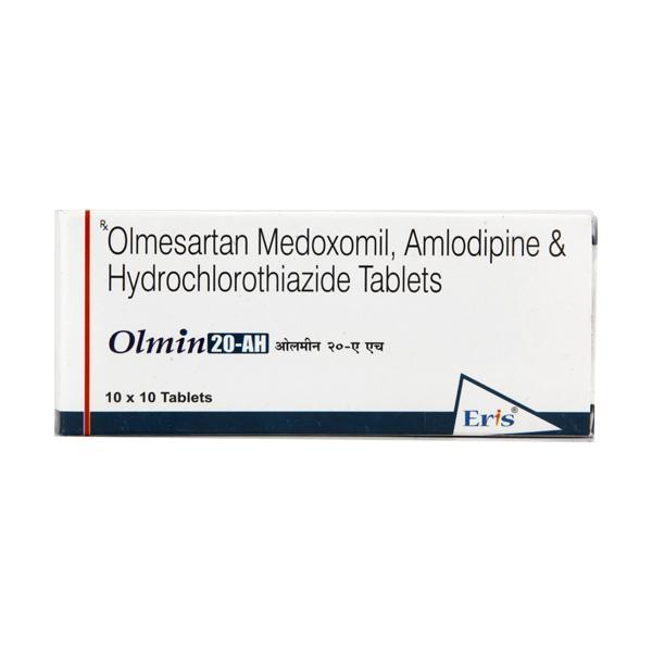 Olmin AH 20mg Tablet 10'S : Price, Uses, Side Effects | Netmeds