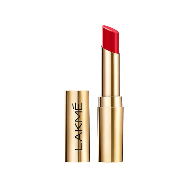 Buy Lakme Glitterati Shine Lipstick Ruby Red 3.4 gm Online at ...