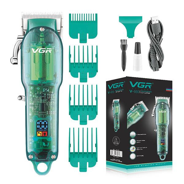 Buy VGR V-660 Trimmer 200 min Runtime 4 Length Settings (Green) 1's ...