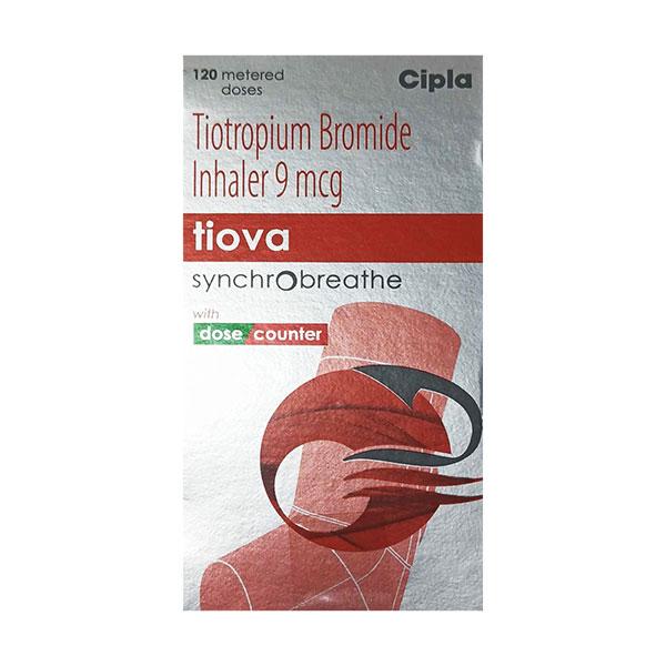 TIOVA SYNCHROBREATHE with Dose Counter 120MD Inhaler 8.4g Price, Uses ...