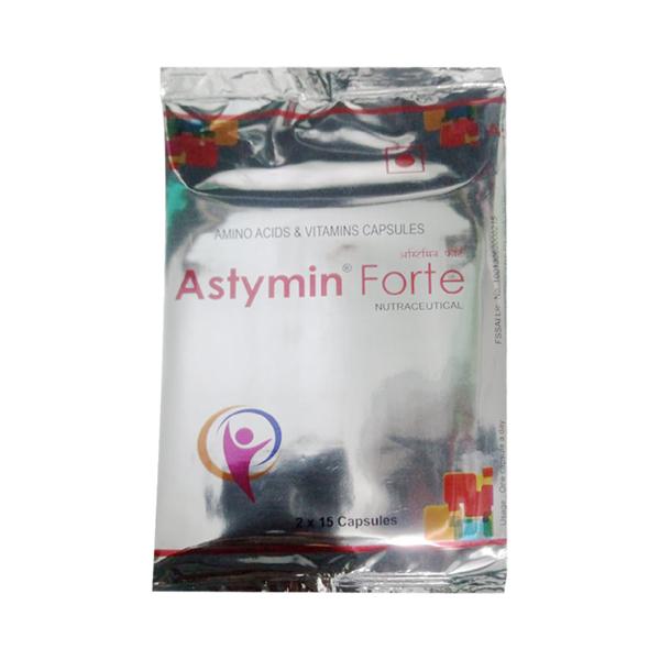 Buy ASTYMIN FORTE Capsule 30's Online at Upto 25% OFF | Netmeds