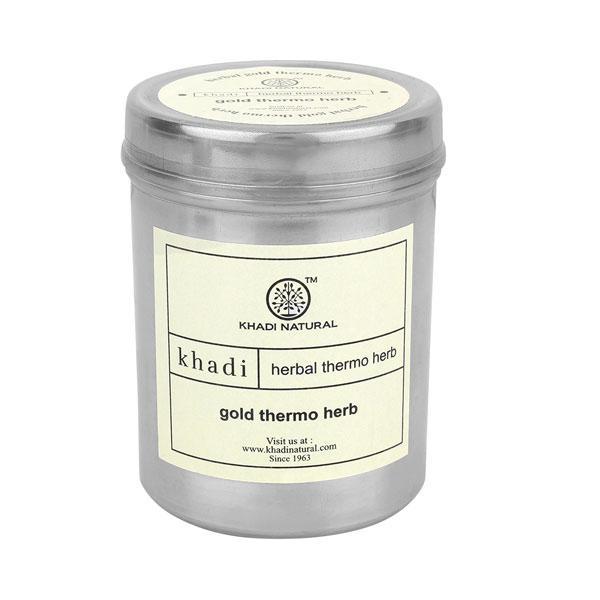 Buy Khadi Natural Herbal Thermo Herb Face Mask - Gold 100 gm Online at ...