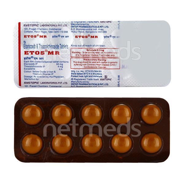 Etos MR Tablet 10'S - Price, Uses, Side Effects | Netmeds