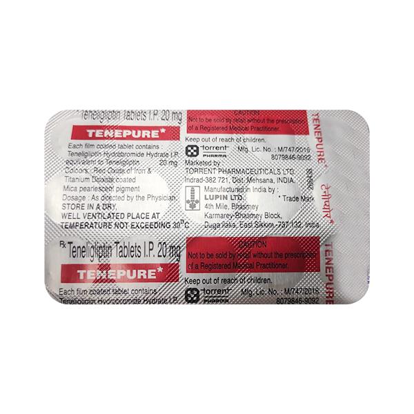 TENEPURE Tablet 15's : Price, Uses, Side Effects | Netmeds