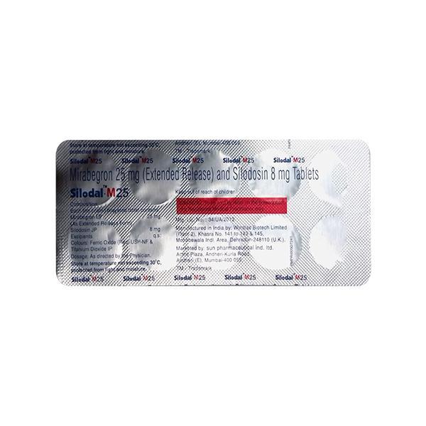 Buy SILODAL M 25 Tablet 10's Online at Upto 25% OFF | Netmeds