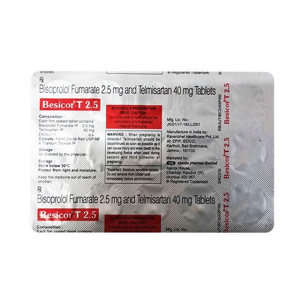 BESICOR T 2.5 Tablet 15's