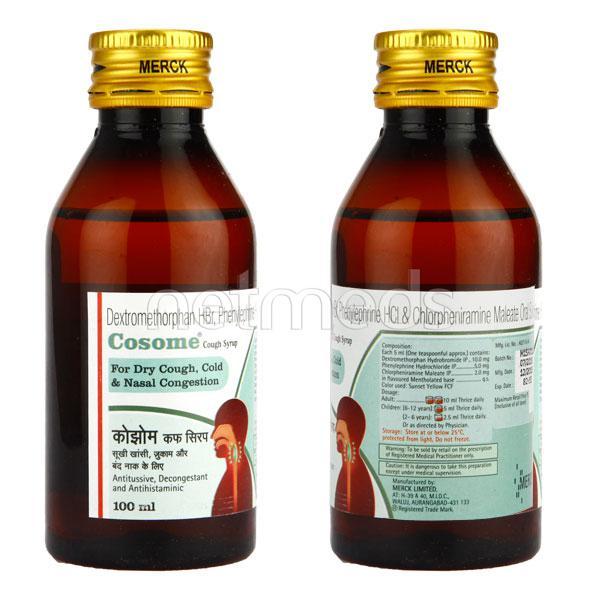 Buy Cosome Syrup 100ml Online at Upto 25% OFF | Netmeds