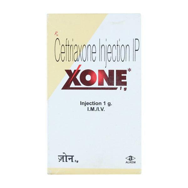Xone 1gm Injection 1's - Price, Uses, Side Effects | Netmeds