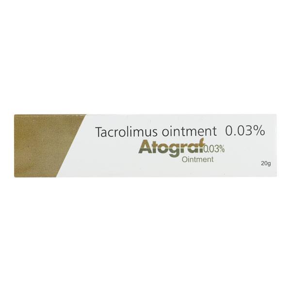 Buy ATOGRAF 0.03% Ointment 20gm Online at Upto 25% OFF | Netmeds