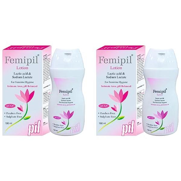 Buy Femipil Lotion (Pack Of 2 X 100 ml) 1's Online at Discounted Price ...