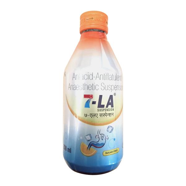 7 LA SUGAR FREE Suspension 250ml Price, Uses, Side effects, Substitutes ...