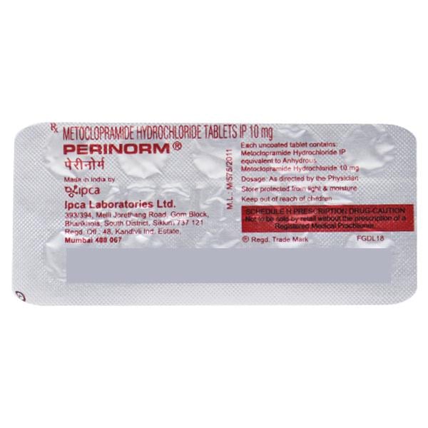 Perinorm: View Price, Benefits, Side Effects | Netmeds